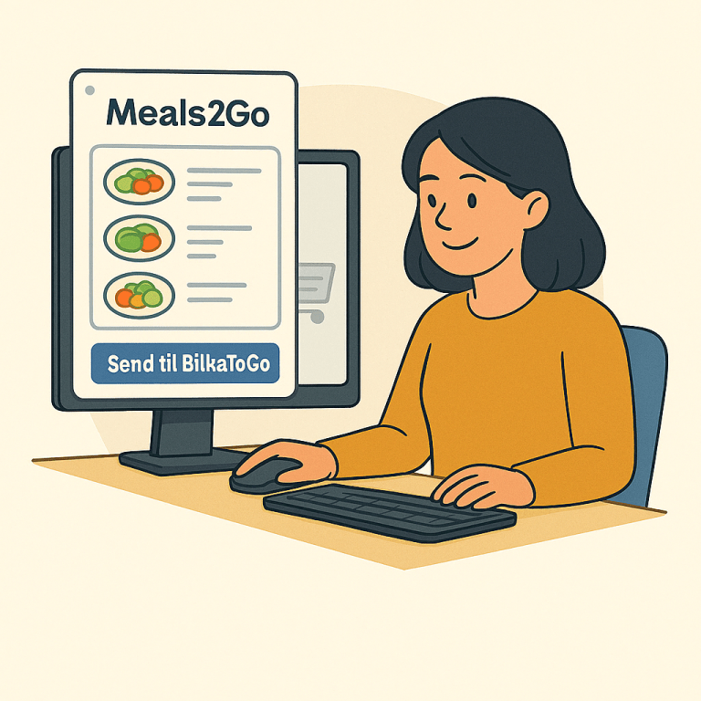 Meals2Go – Nem madplan og smartere indkøb – integreret med BilkaToGo og ...